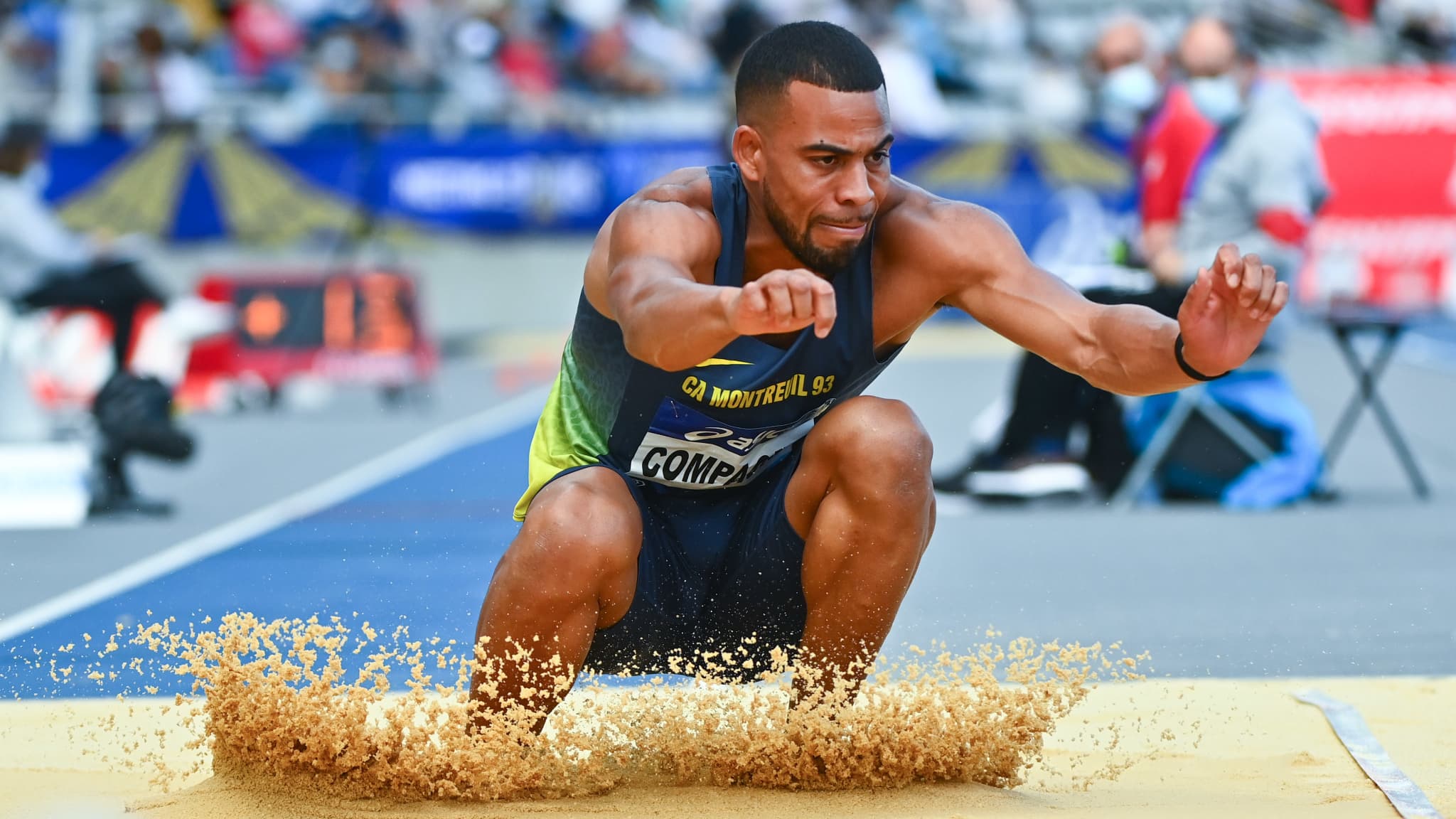 Mondiaux d'athlétisme: Benjamin Compaoré, l’unique entraîneur-sauteur du monde