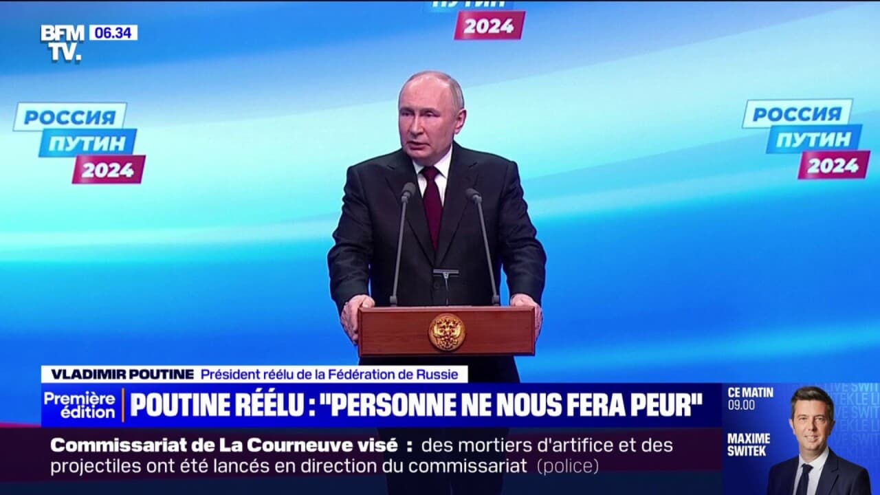 Poutine sur le risque d'une troisième guerre mondiale: "Je ne crois pas ...