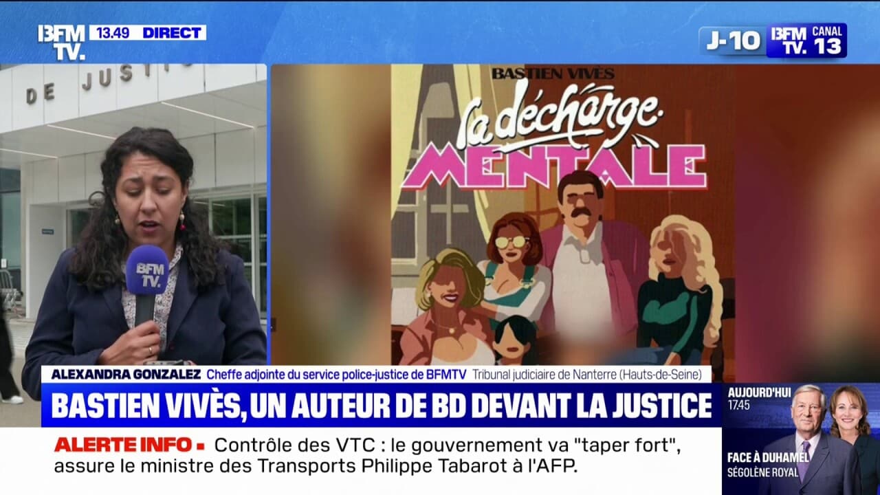 Bastien Vivès, auteur de BD, est devant la justice pour diffusion d'images de mineurs à ...