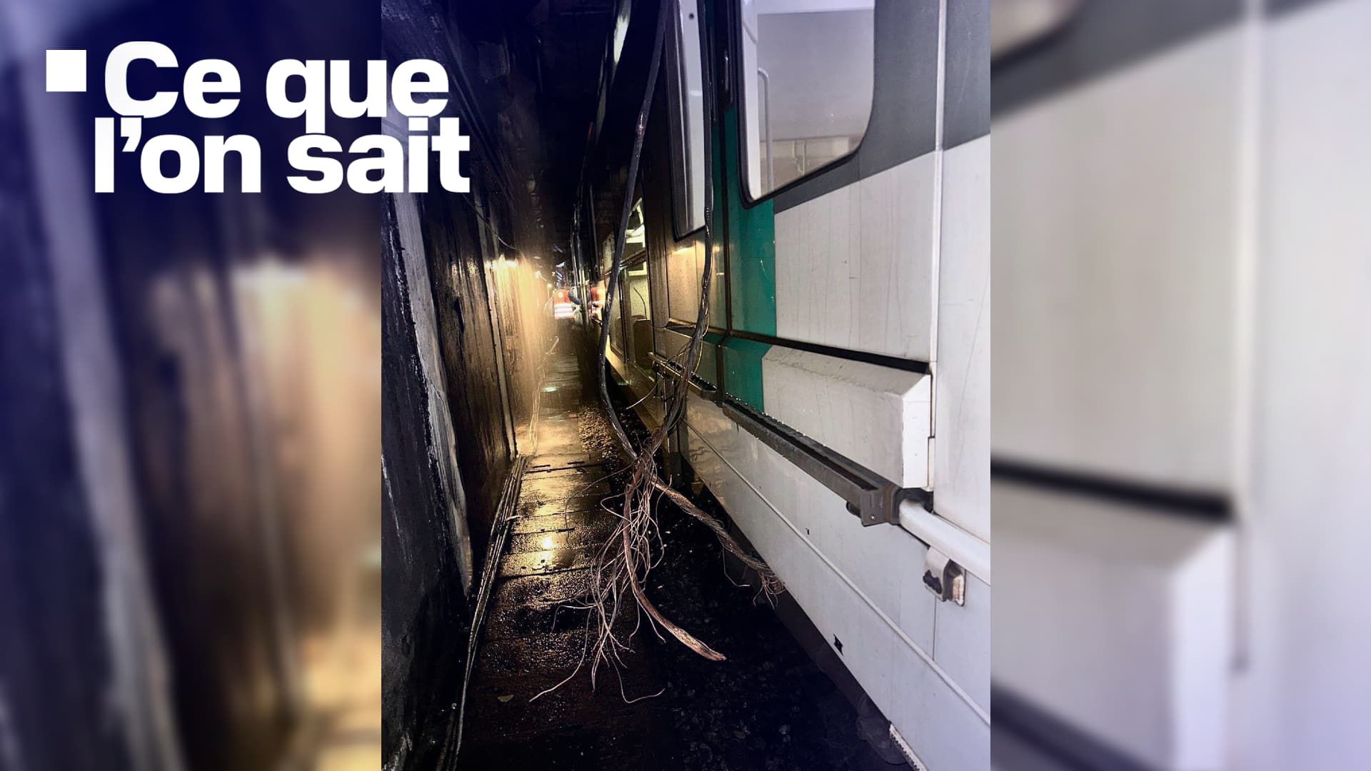 Caténaire arrachée sur le RER A: ce que l'on sait de l'incident qui paralysé le trafic sur la ...