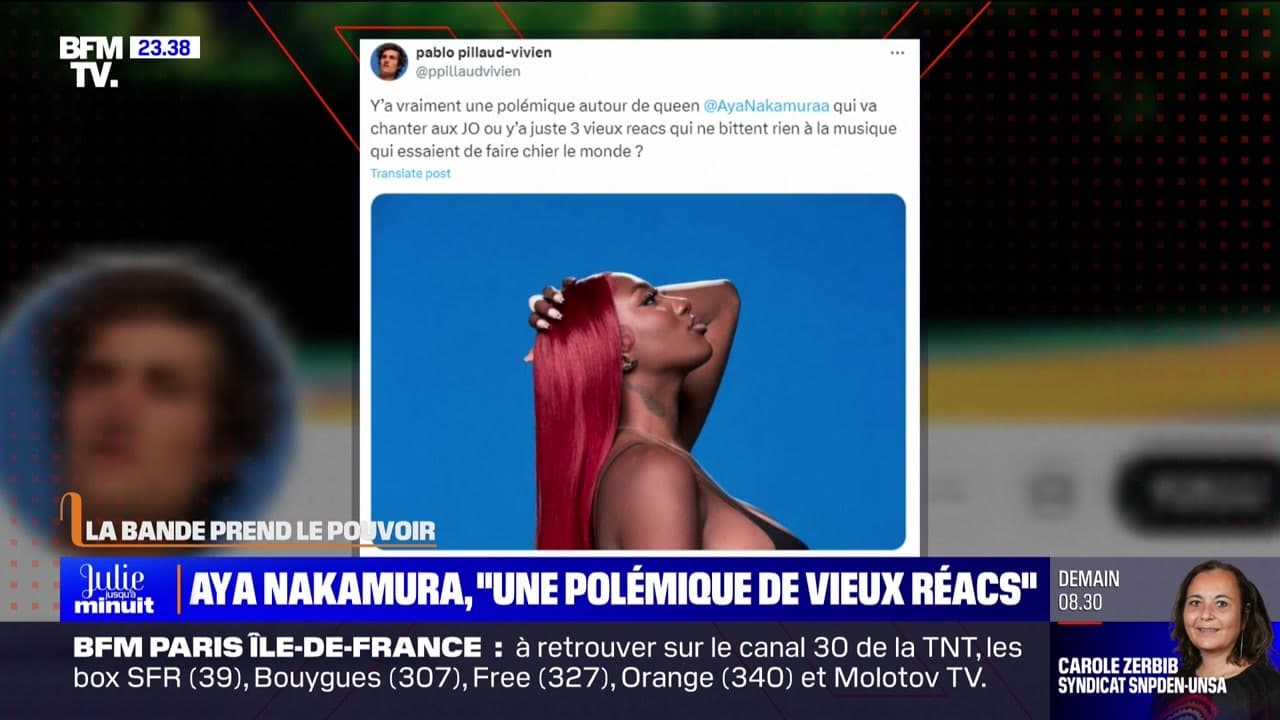 Aya Nakamura, "une polémique de vieux réacs" - 04/03