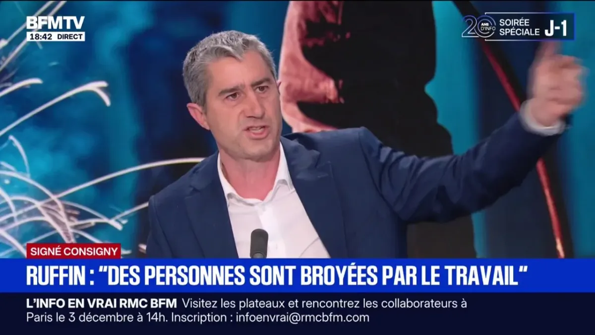 François Ruffin (Debout): "Aujourd'hui le soucis ce n'est pas de ...