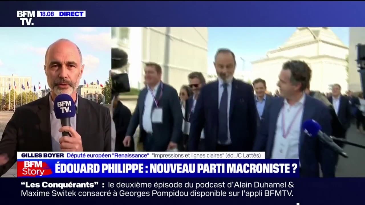 Gilles Boyer sur le parti d'Édouard Philippe: "Nous aurons un congrès ...