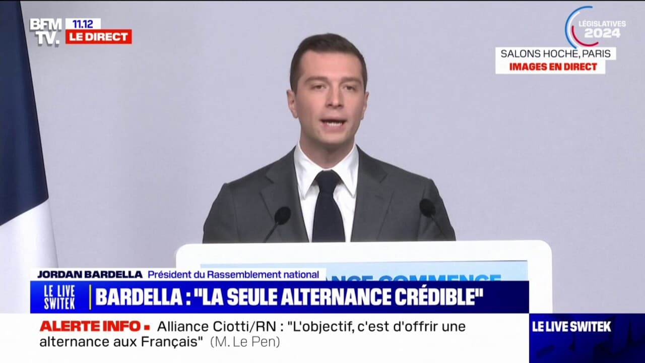 Pour Jordan Bardella, "le programme de la Nupes 2.0 est dangereux pour ...