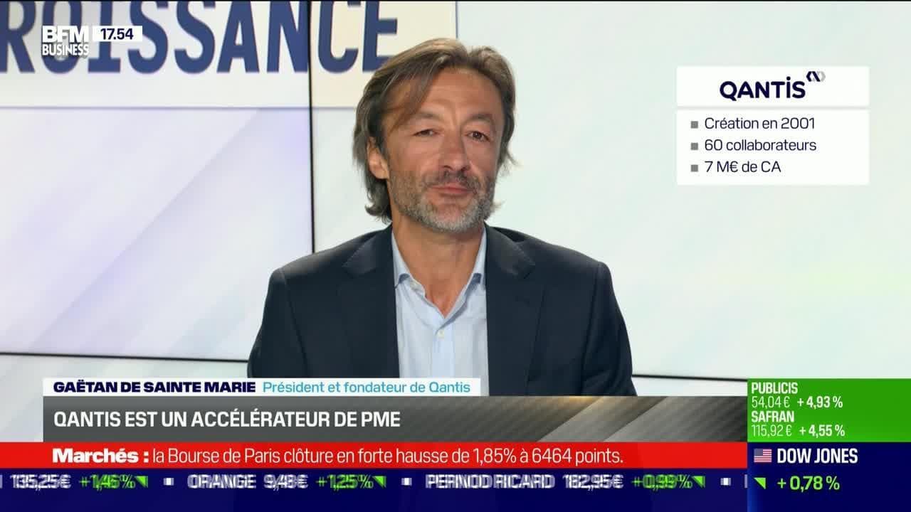 Gaëtan de Sainte Marie (Qantis) : Qantis est un accélérateur de PME - 21/07