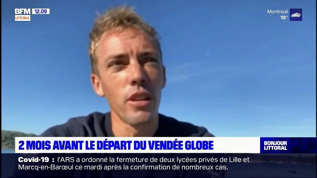 Vendée Globe: pour Thomas Ruyant, "l'objectif c'est de finir"