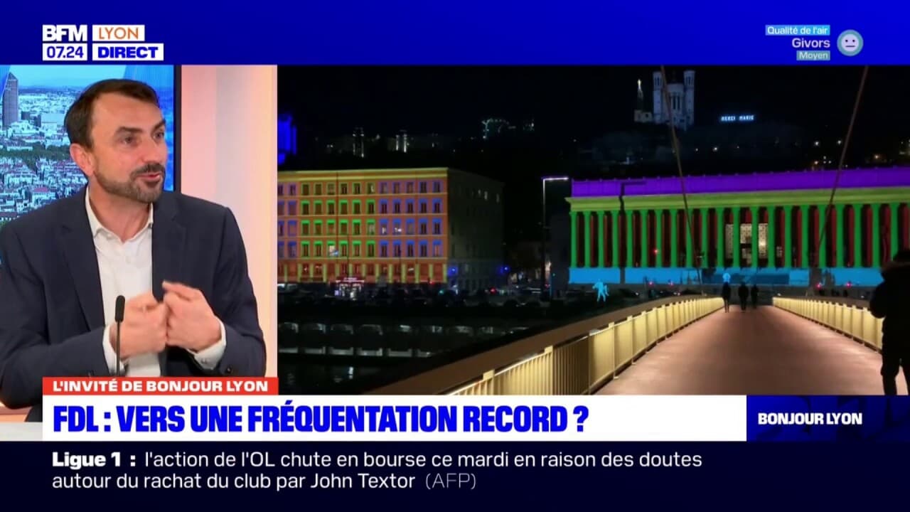Lyon: Grégory Doucet annonce une Fête des lumières pleine de "surprises"