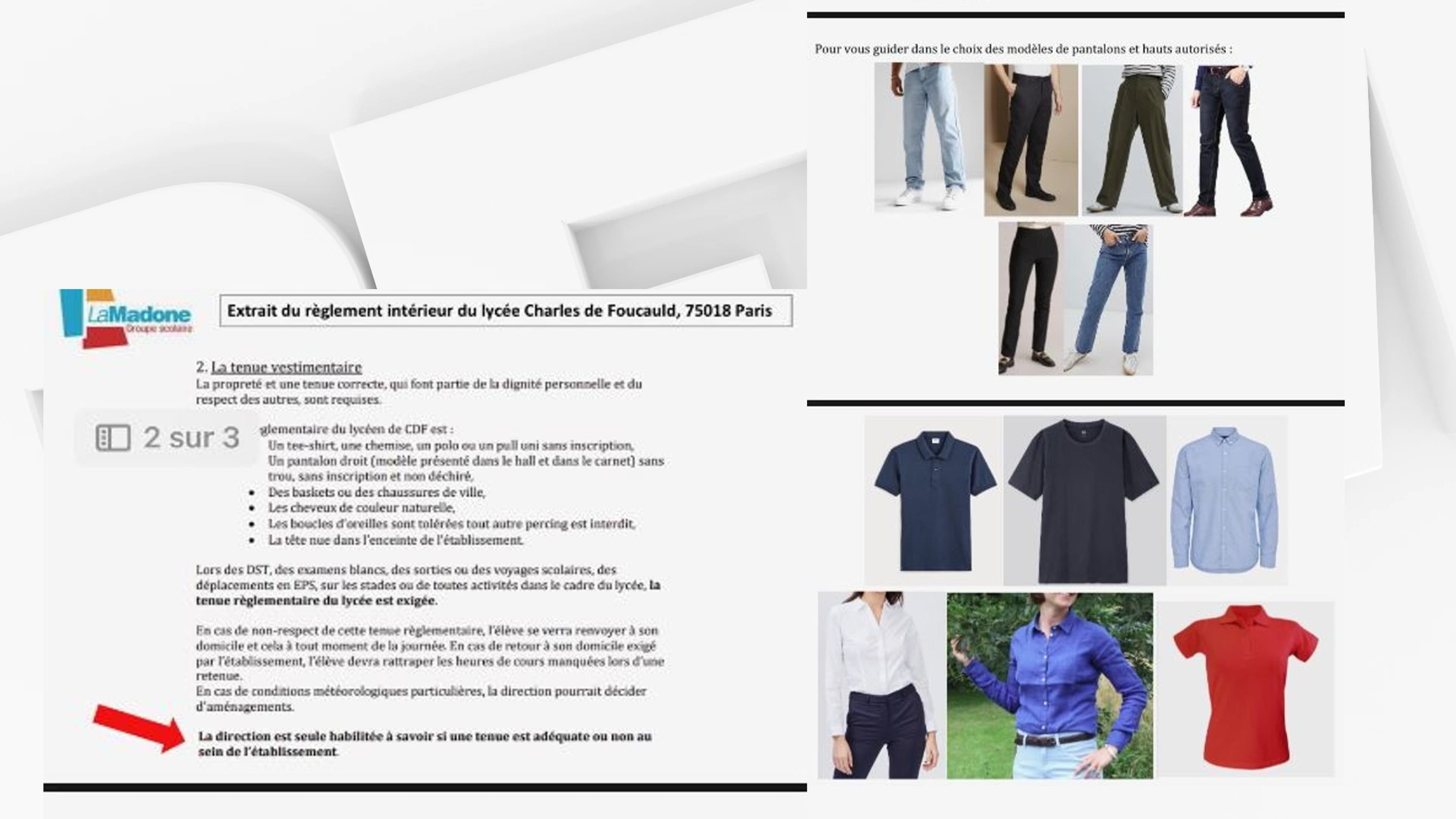 "C'est quand même abusé": un lycée parisien interdit à ses élèves le ...