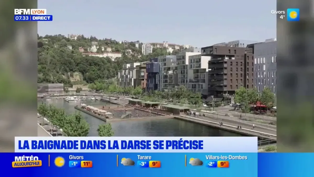 Lyon : la baignade dans la Darse se précise