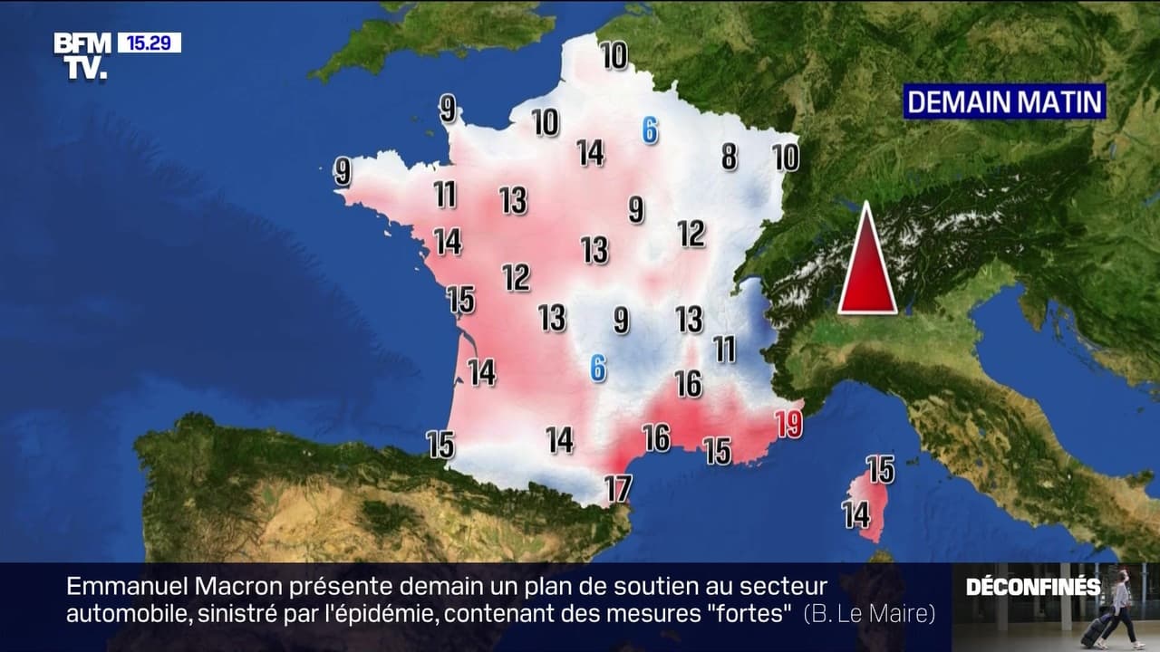 La météo pour ce mardi 26 mai 2020 La météo pour ce mardi 26 mai 2020