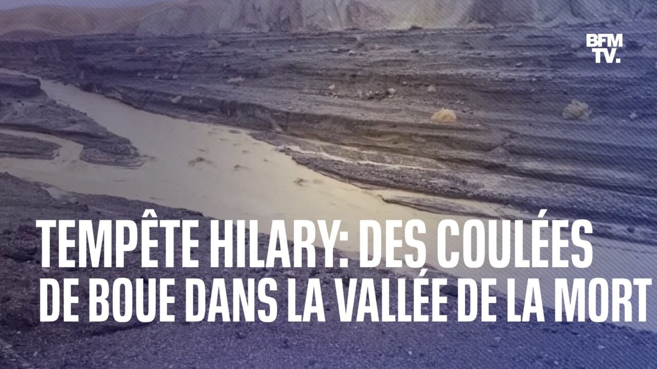 La tempête Hilary frappe la Californie et inonde la Vallée de la Mort