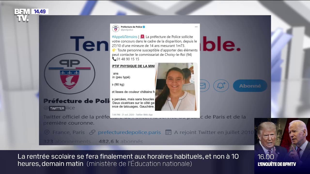 Val-de-Marne: la police et les parents de Feryel, une ado de 14 ans ... Val-de-Marne: la police et les parents de Feryel, une ado de 14 ans ...