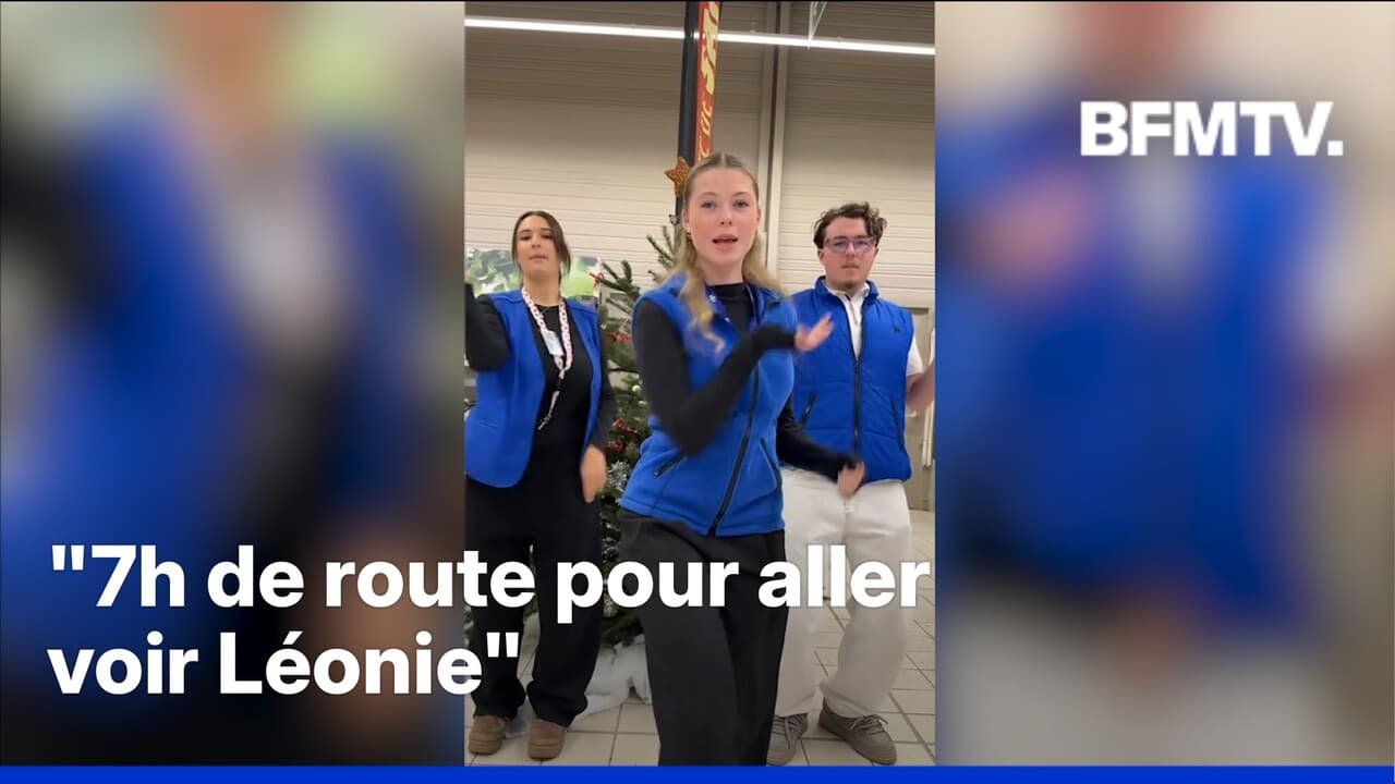Après son buzz sur Tiktok, Léonie, la caissière du Carrefour de Laval ...