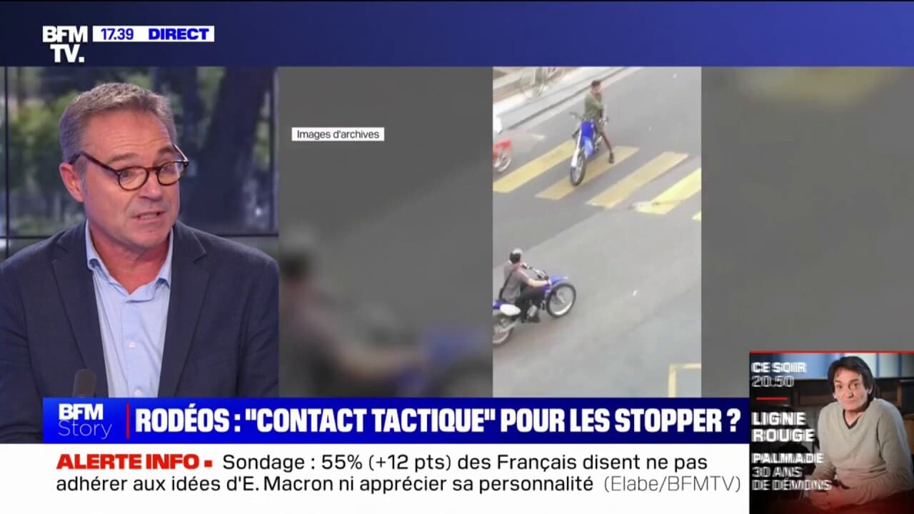 Christophe Rouget (commandant de police) sur le contact tactique: "On n ...