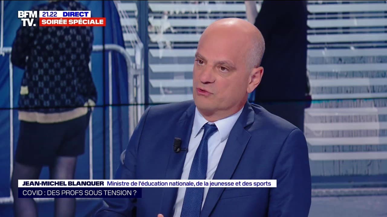 Jean-Michel Blanquer: "On ne peut pas dire que l'école est moins dure ...