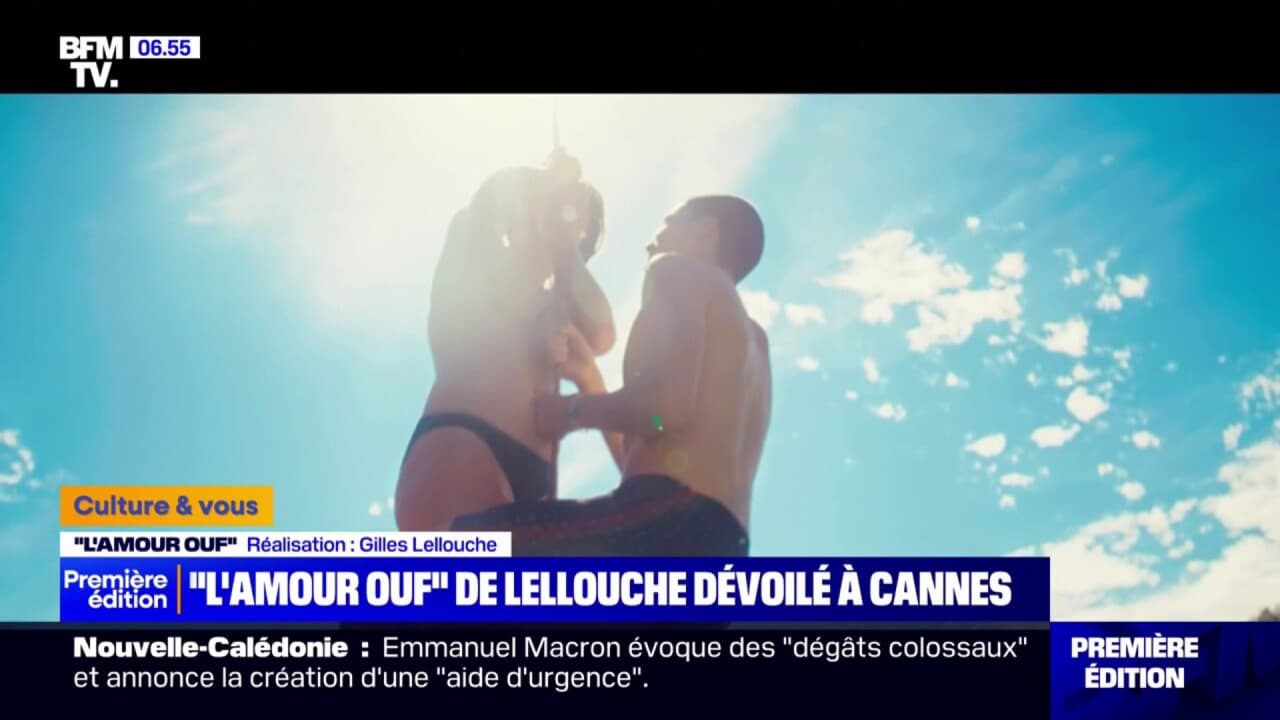"L'amour ouf": Gilles Lellouche dévoile son nouveau film à Cannes