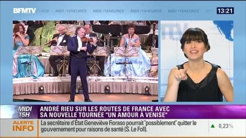 André Rieu est en France avec sa nouvelle tournée "Un amour à Venise"