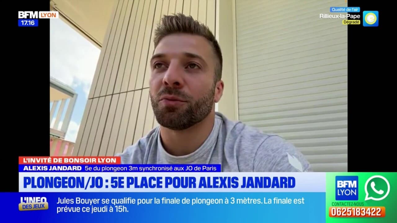"On est fiers d'être allés jusque là": le plongeur Alexis Jandard ...