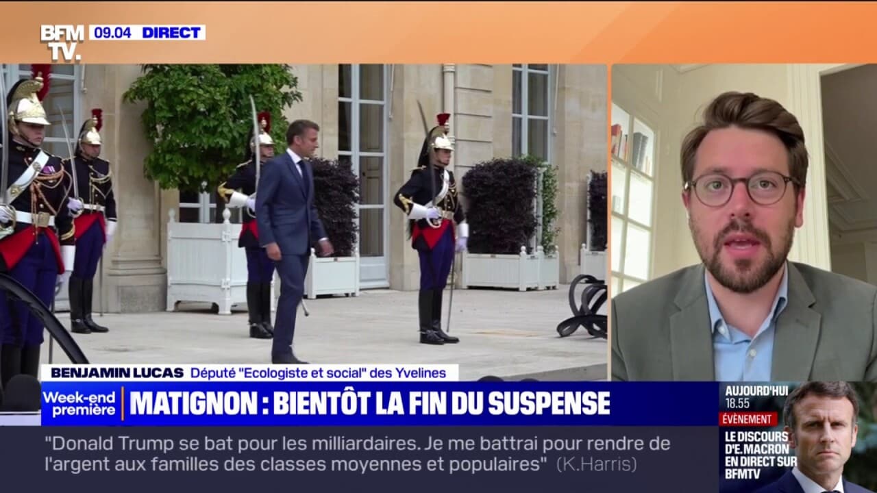 Benjamin Lucas (député "Ecologiste et social" des Yvelines): "Le ...