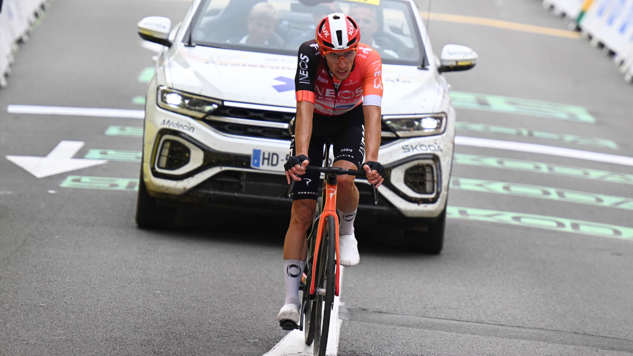 Tour de France: l'état impressionnant des jambes d'Axel Laurance après ...