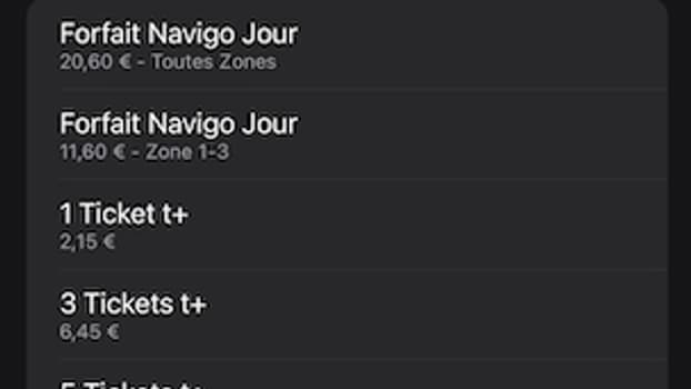 Le passe Navigo est disponible sur iPhone: voici comment l'utiliser
