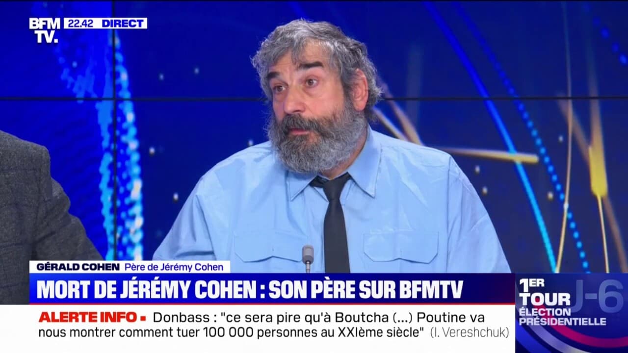 "Jérémy [Cohen] était sensible, un peu romantique et brillant", décrit ...
