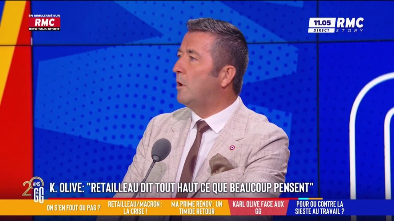 Karl Olive : "Bruno Retailleau dit tout haut ce que certains de mes ...