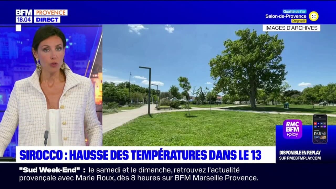 Bouches-du-Rhône: des températures élevées en raison du sirocco