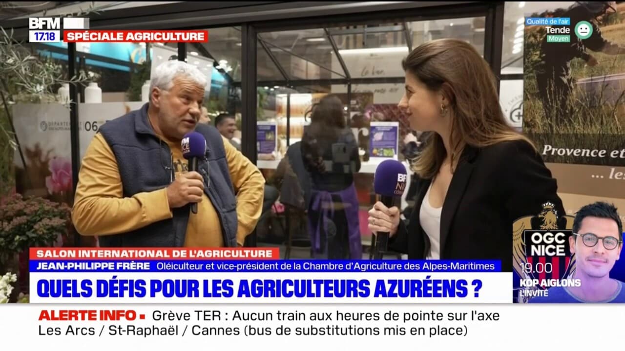 Le Vice Président De La Chambre Dagriculture Des Alpes Maritimes