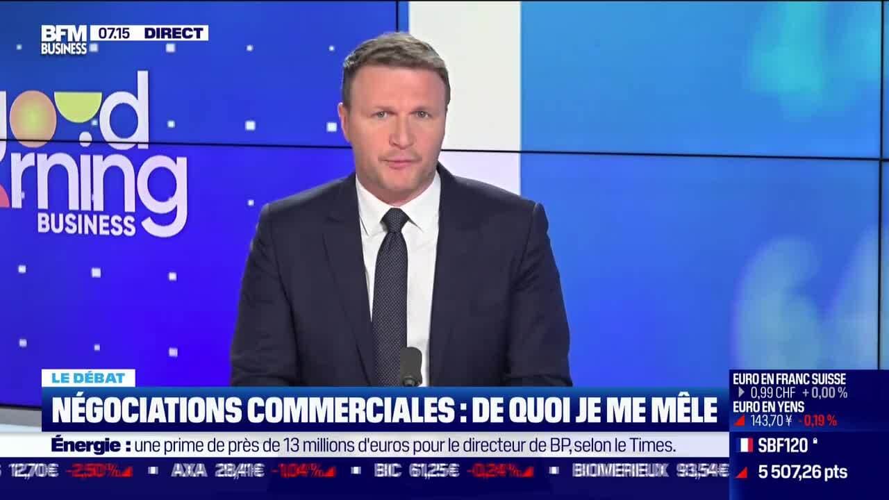 Stéphane Pedrazzi face à Jean-Marc Daniel : Négociations commerciales ...