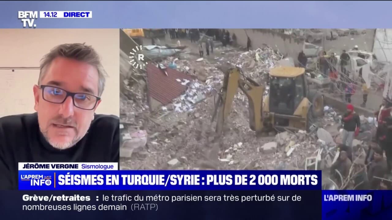 Tremblement de terre en Turquie et Syrie: "Un séisme majeur" sans ...
