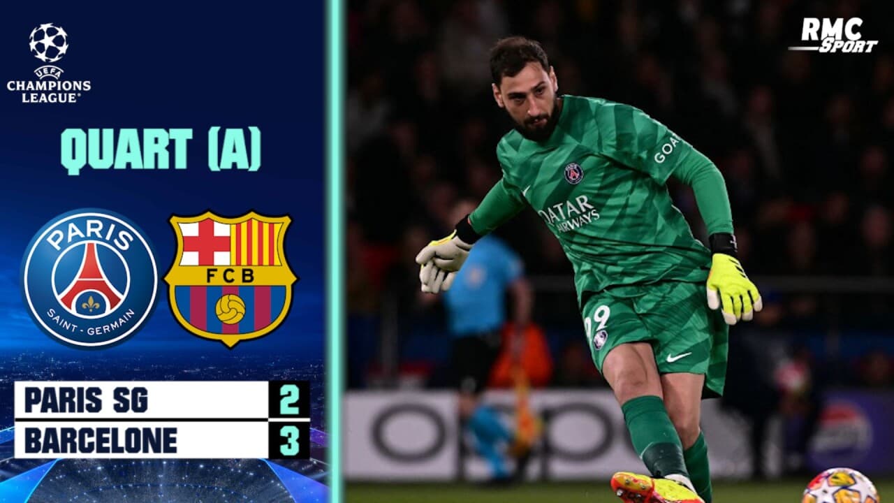 PSG 2-3 Barcelone : Petit pointe du doigt la fébrilité de Donnarumma