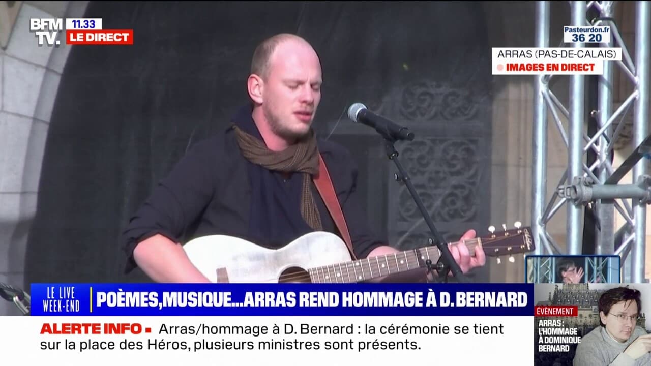 Dominique Bernard: un artiste reprend la chanson "Les enfants du ...