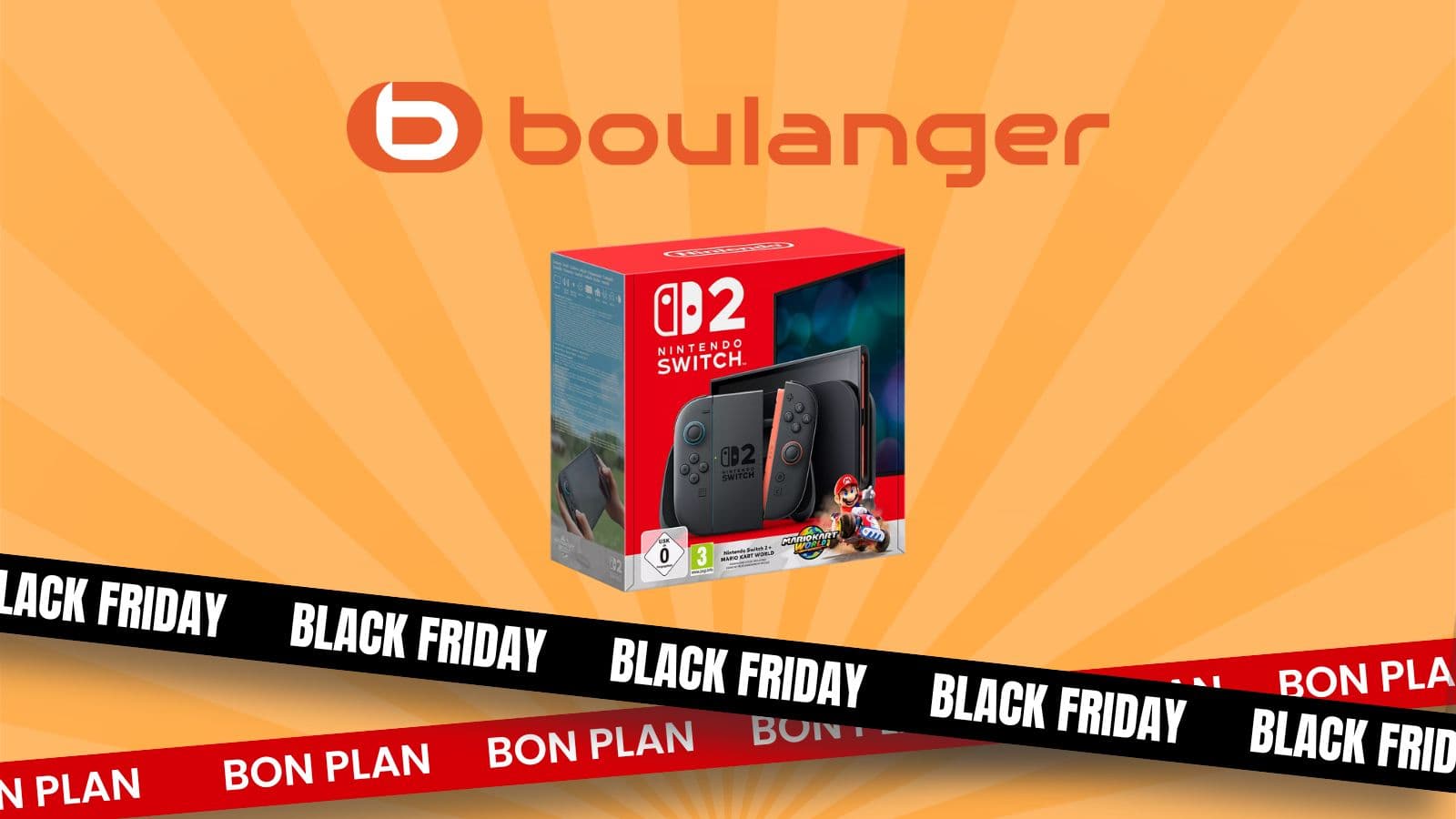 N’attendez plus, la Nintendo Switch 2 est proche de la rupture de stock chez Boulanger