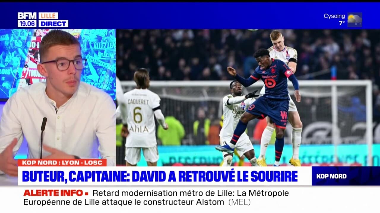 Ligue 1: le LOSC domine Lyon au Groupama Stadium, Jonathan David ...
