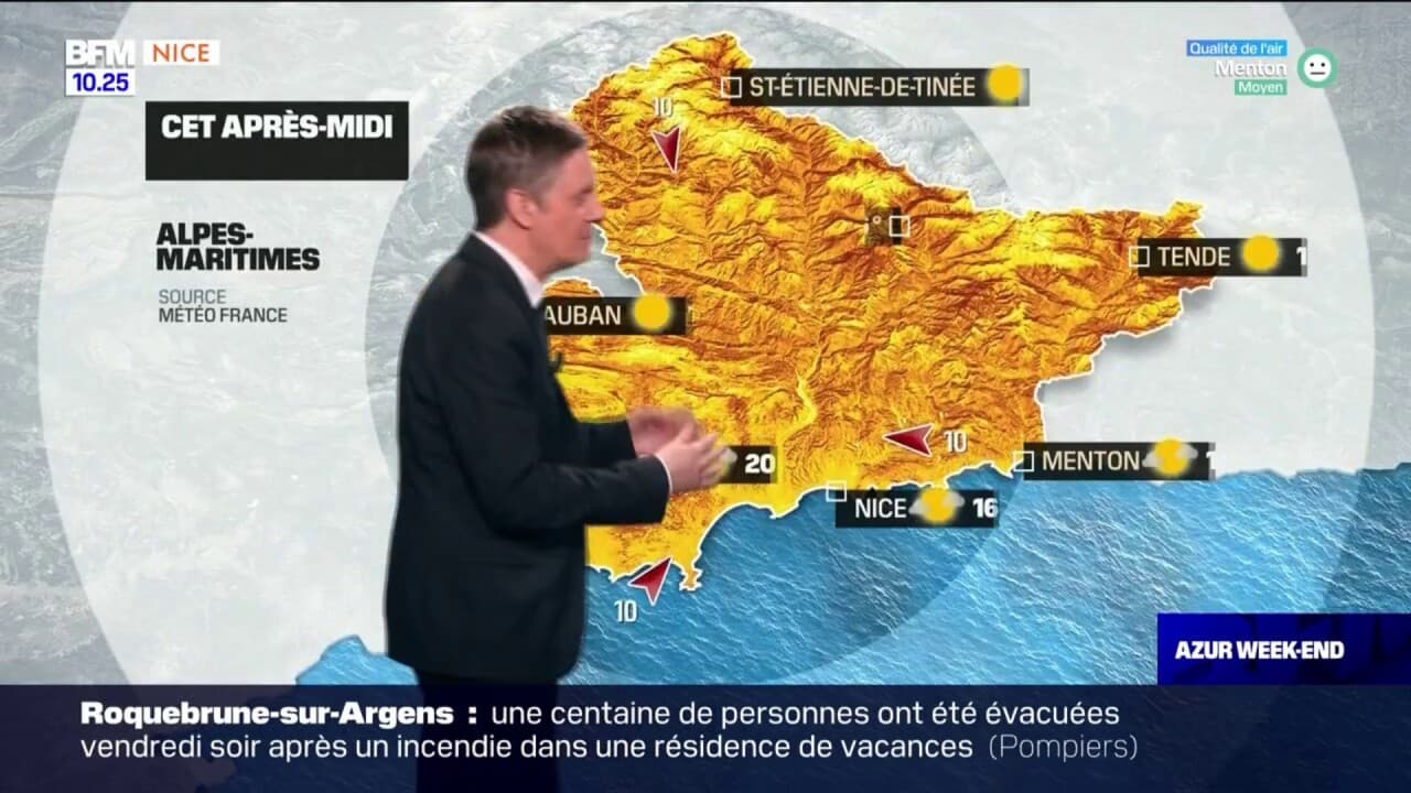 Météo Nice: des éclaircies pour le réveillon de Noël