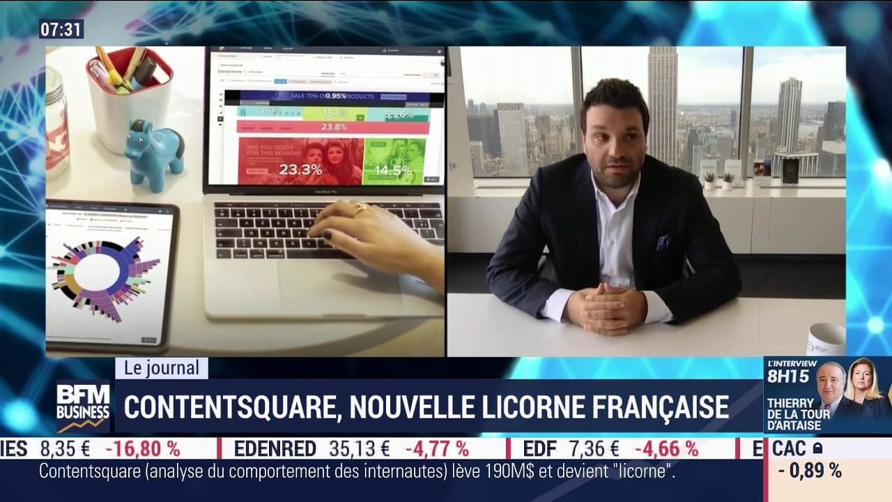 Contentsquare lève 173 millions d'euros: "on va utiliser cet argent ...