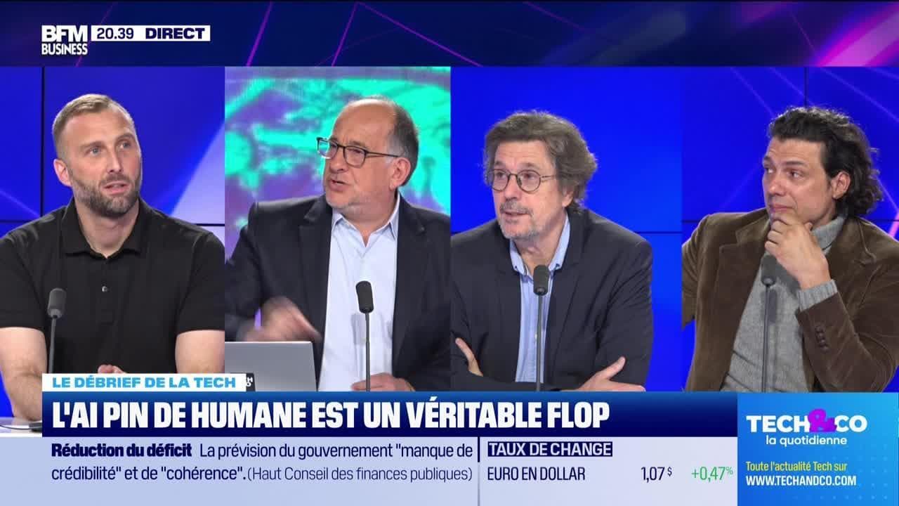L'AI Pin de Humane est un véritable flop - 17/04