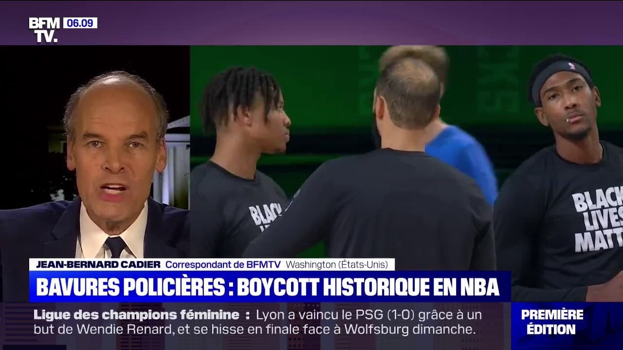 Affaire Jacob Blake: trois matchs de NBA reportés après le boycott de ...