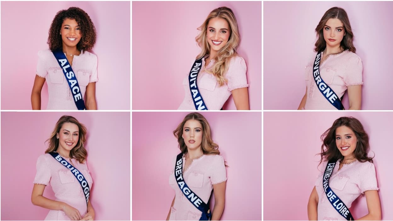 Miss France 2026: les portraits officiels des candidates dévoilés