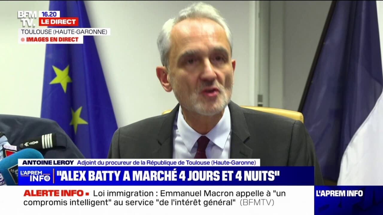 Alex Batty retrouvé en France: "Il n'y a pas de mouvement sectaire ...