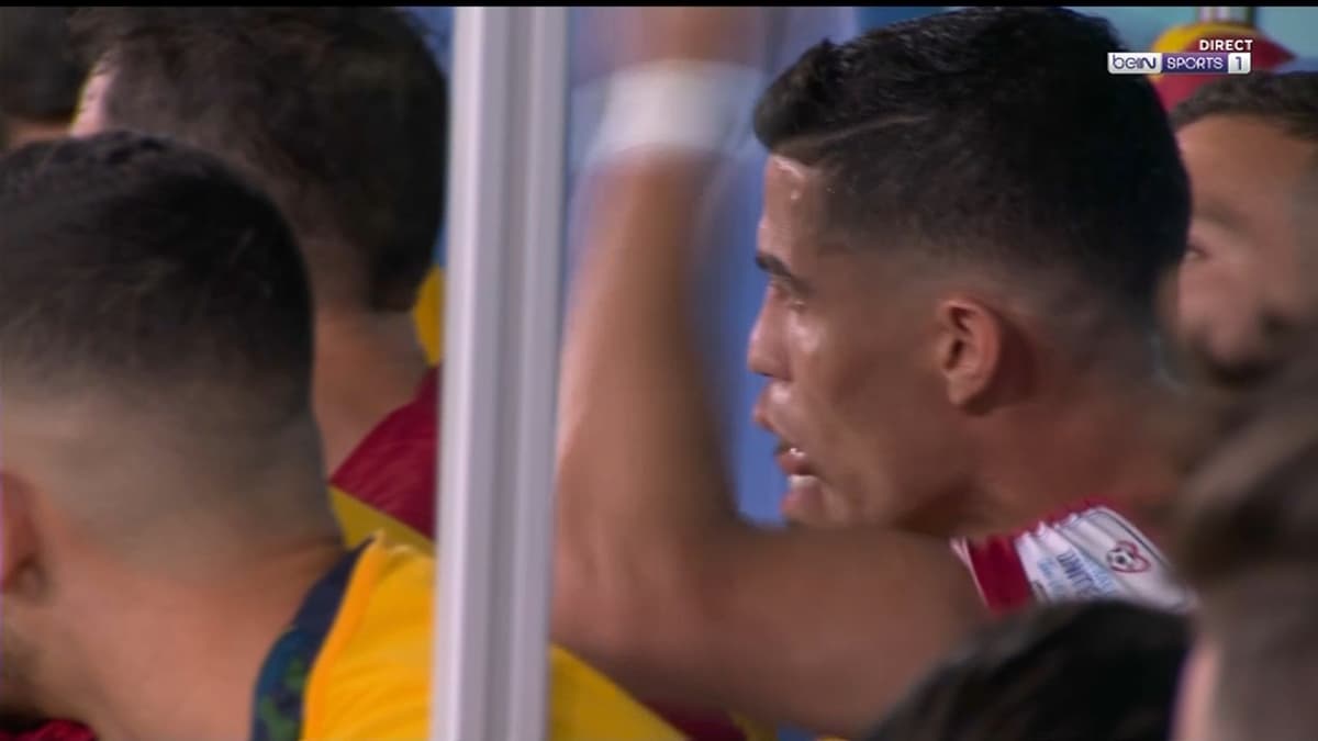Bukari reprend la célébration de Ronaldo... sous les yeux de CR7