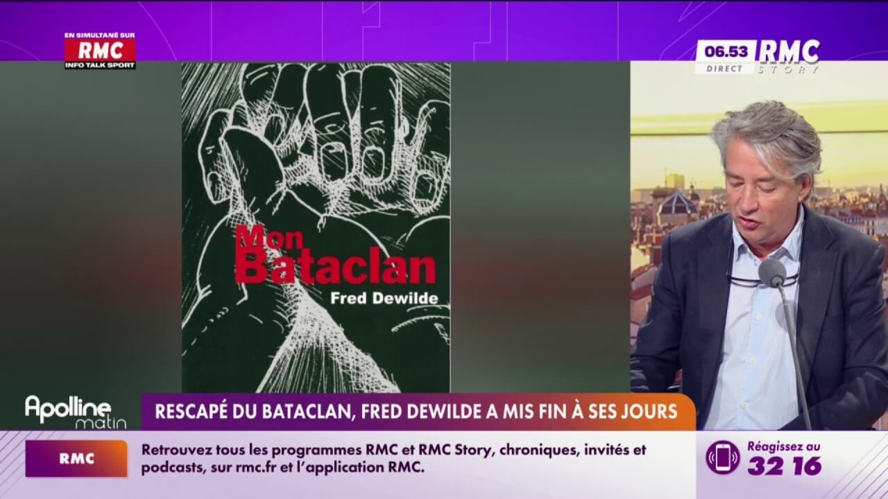 Racontez-nous - Rescapé du Bataclan, Fred Dewilde a mis fin à ses jours