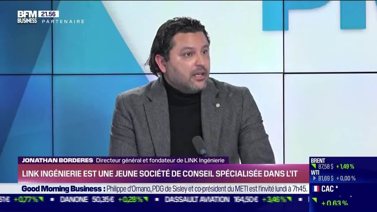 Jonathan Borderes (LINK Ingénierie) : LINK Ingénierie est une jeune ...