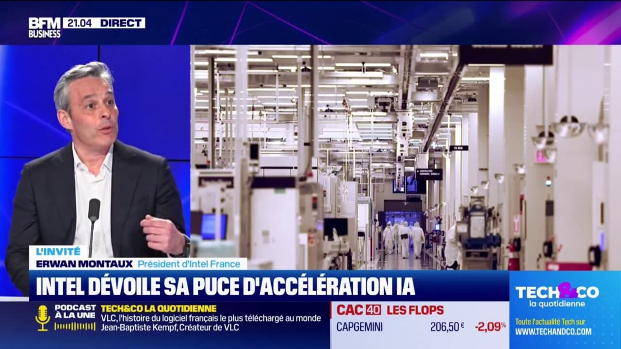 Intel dévoile sa puce d'accélération IA