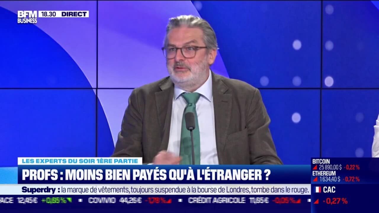 Les profs sont-ils mieux payés en France qu'à l'étranger Les profs sont-ils mieux payés en France qu'à l'étranger