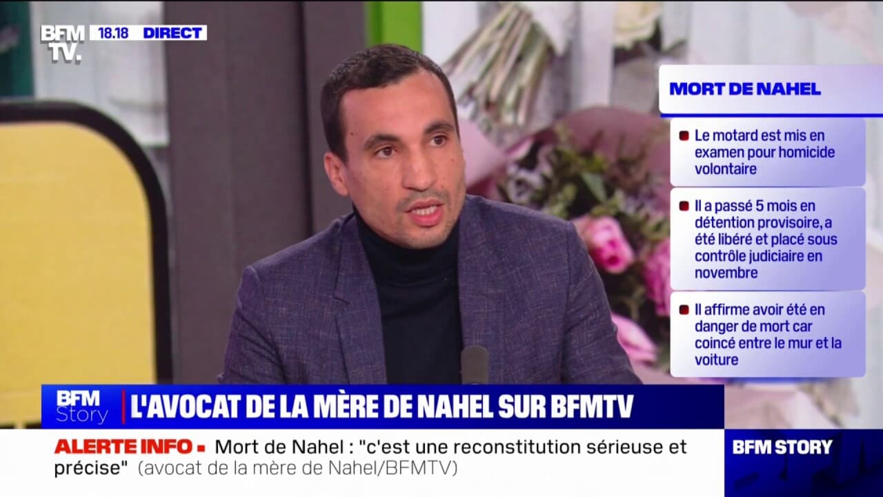 Reconstitution de la mort de Nahel: "Le véhicule n'a pas fait le ...