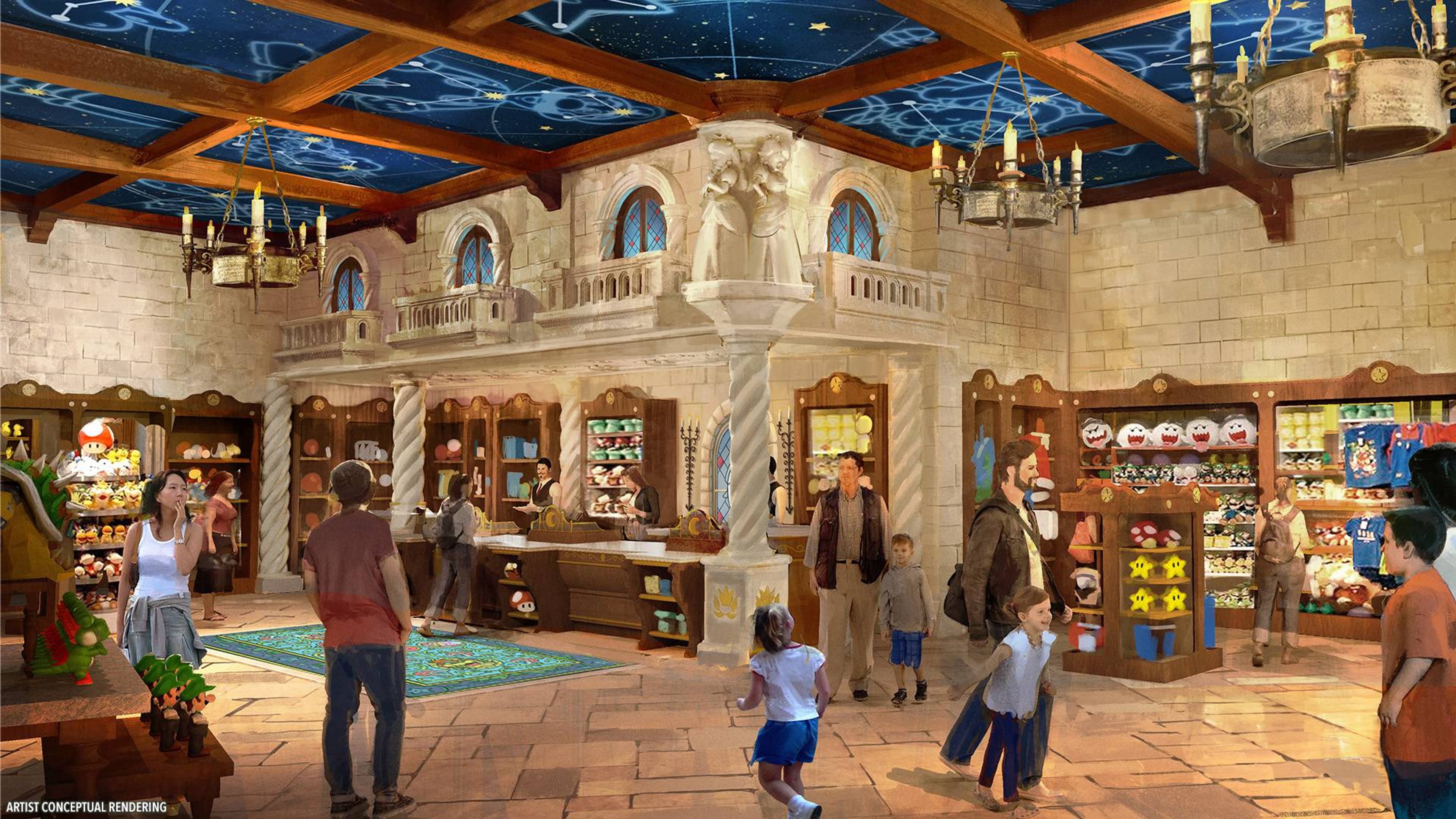 Voici à quoi va ressembler le parc Super Nintendo World qui ouvre en ...