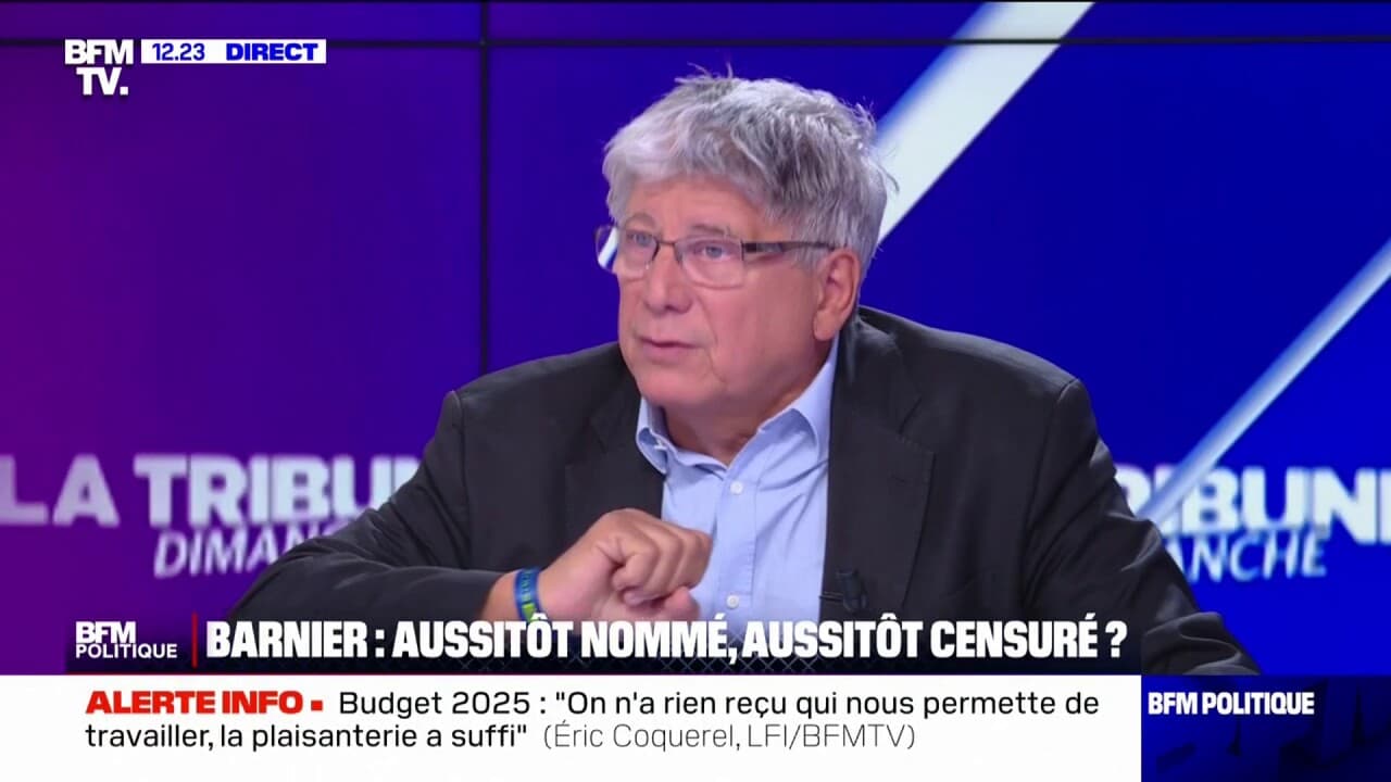 Éric Coquerel (LFI): "Nous allons tous voter la mention de censure qui ...