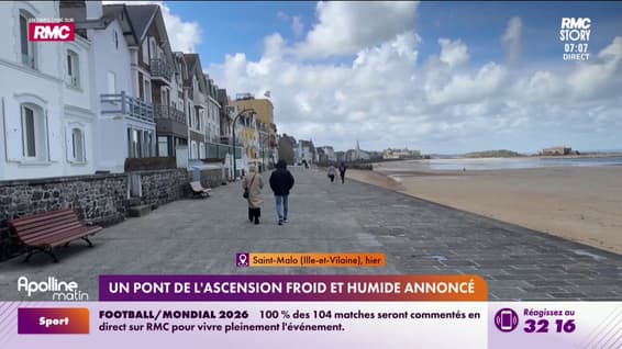 Un pont de l'ascension froid et humide annoncé